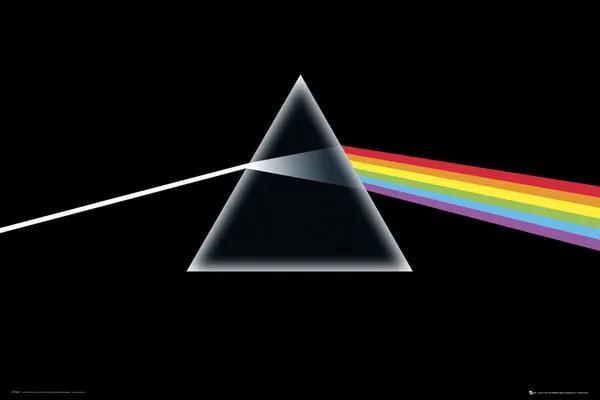 Plakát, Obraz - Pink Floyd - Dark Side of the Moon, (91.5 x 61 cm)