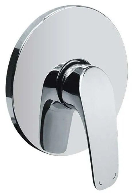 Mereo Mereo, Sprchová podomítková baterie Eve, bez přepínače, Mbox, chrom, CBV60105A