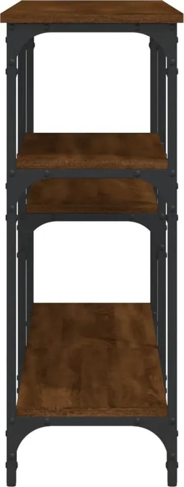vidaXL Konzolový stolek 160 x 29 x 75 cm kompozitní dřevo [834089] Barva: dub sonoma