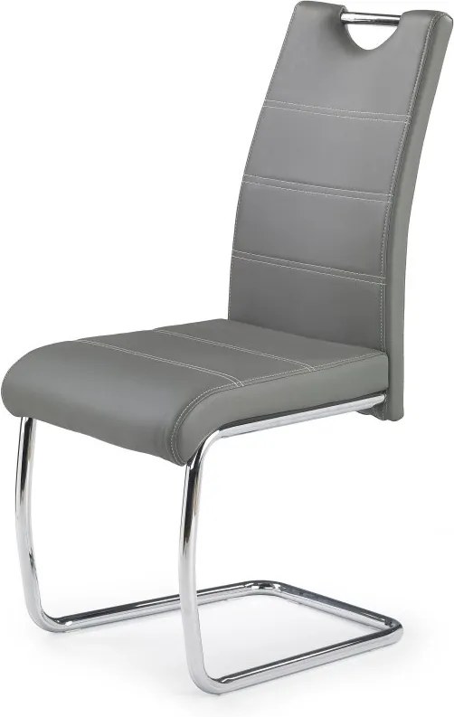 Jídelní židle K211 šedá Halmar
