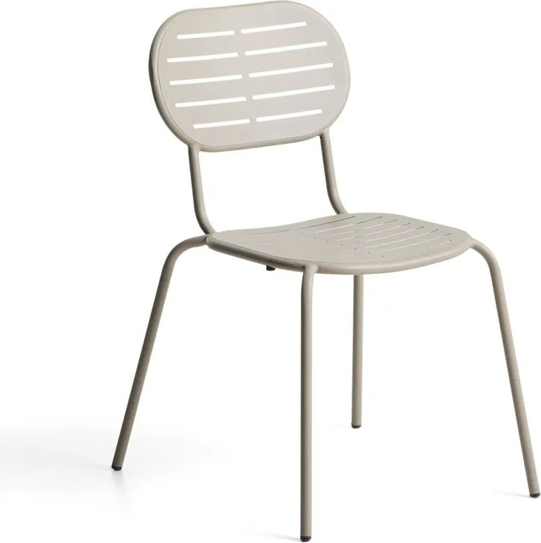 Taupe kovová zahradní židle Brai – Kave Home
