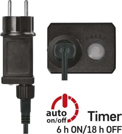 Vánoční osvětlení EMOS D4AM01 ZY0811T 40LED řetěz 4m multicolor s časovačem