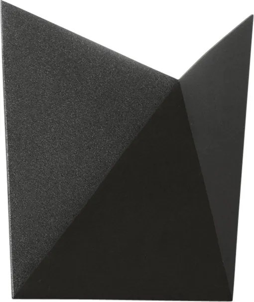 FAN LED-W-STEALTH NER Venkovní nástěnné svítidlo LED STEALTH černá hliník 7W 580lm CCT IP54 17x17x7,5 cm - FANEUROPE