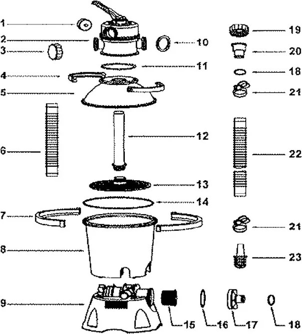 Marimex | O-kroužek ventil/nádoba pro filtraci BlackStar 2m3/h | 10624102