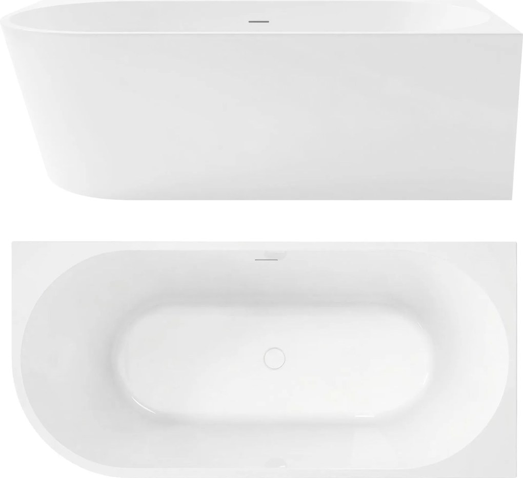 Rea Rea, Akrylová rohová vana SYDNEY BELLANTO RIGHT 160cm, KPL-W7253
