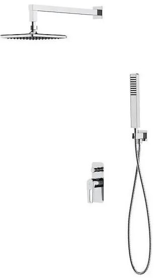 Cersanit S952-012 - Sprchová sada s podomítkovou baterií MILLE lesklý chrom S952-012