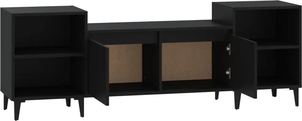 vidaXL TV skříňka 160 x 35 x 55 cm kompozitní dřevo [821197] Barva: kouřový dub