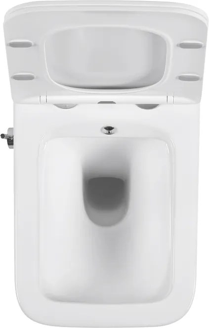 Erga Mery, závěsná WC mísa s funkcí bidetu, Rimless + toaletní sedátko, bílá lesklá, ERG-V03-MERY-RIM-BID-WH