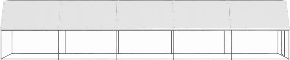 Venkovní klec pro kuřata 2x10x2 m pozinkovaná ocel 3154374