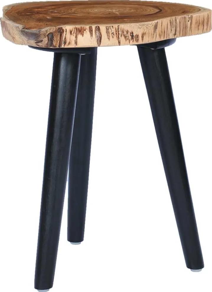 vidaXL Konferenční stolek 40 x 45 cm masivní teak [281650]