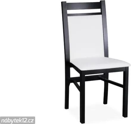 Jídelní židle masiv Karabia, masiv buku, černá / ma 511, 43x92x42 cm
