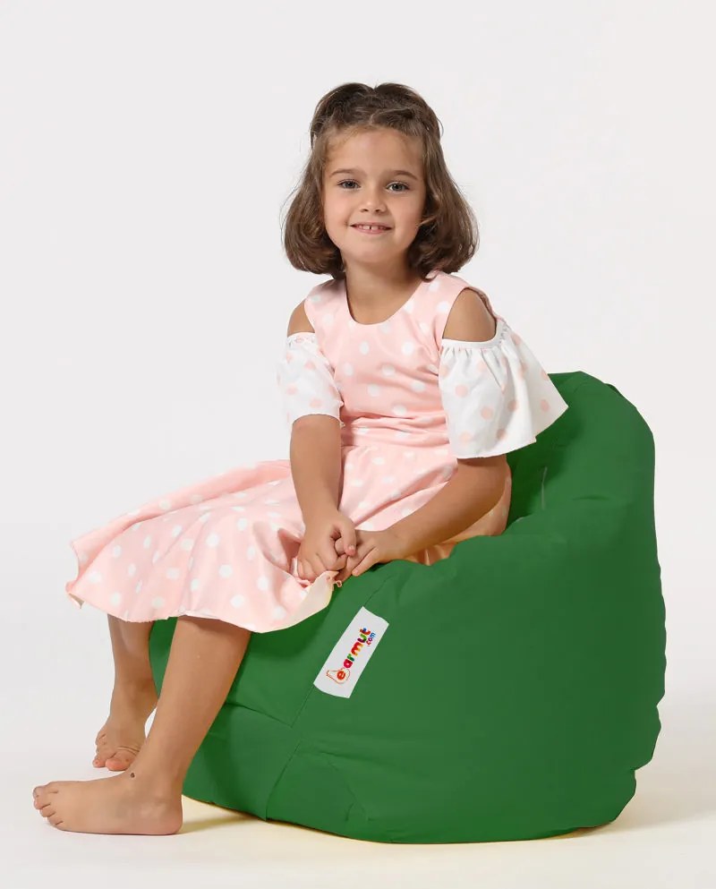 Atelier del Sofa Zahradní sedací vak Premium Kids - Green, Zelená