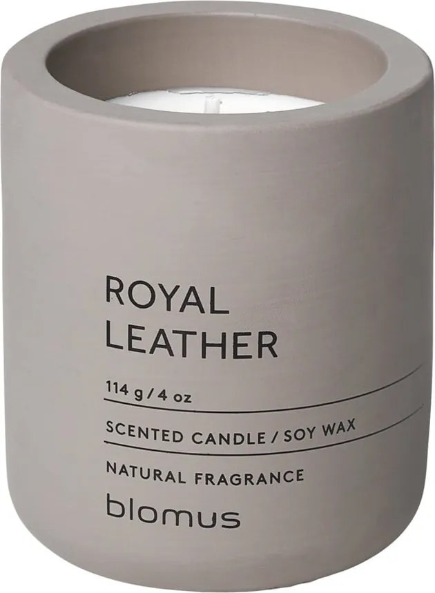 Vonná sojová svíčka doba hoření 24 h Fraga: Royal Leather – Blomus