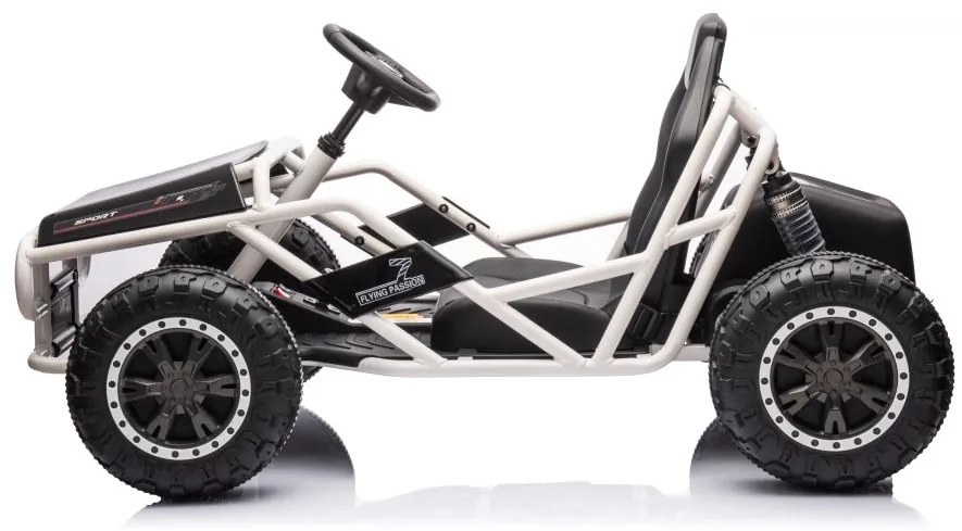 Lcars Elektrické autíčko Buggy A8812 24V černé