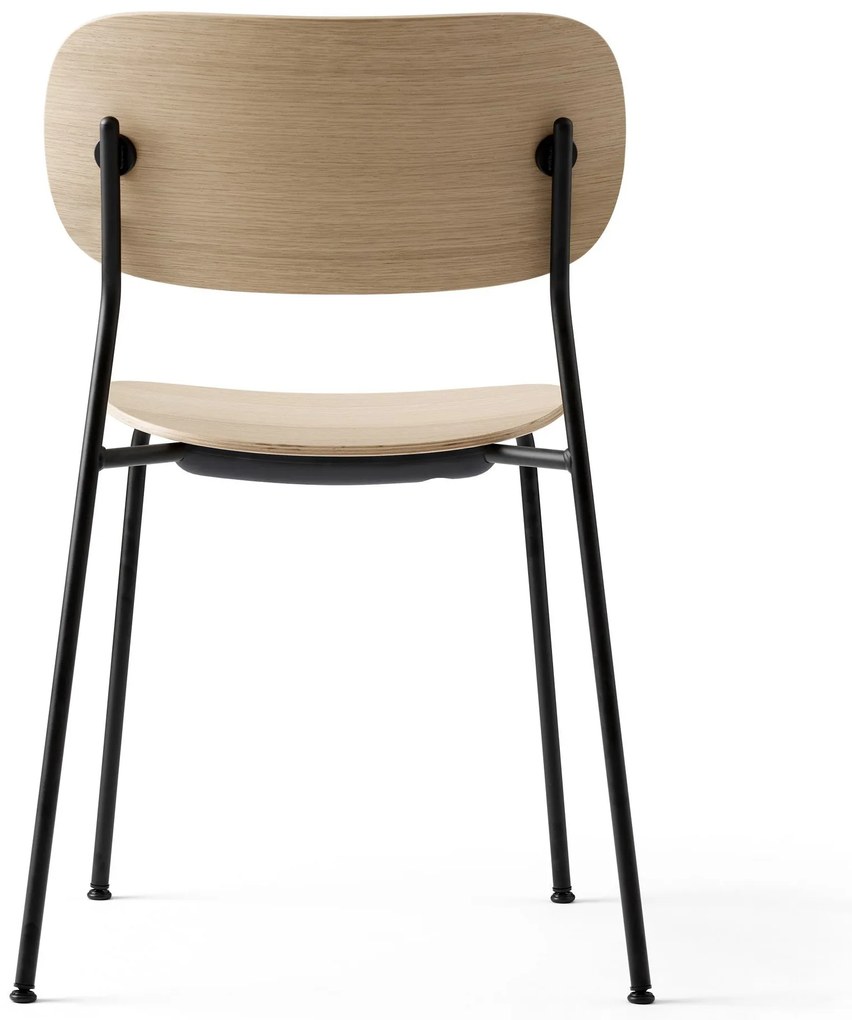 AUDO (MENU) Židle Co Chair, Black / Natural Oak