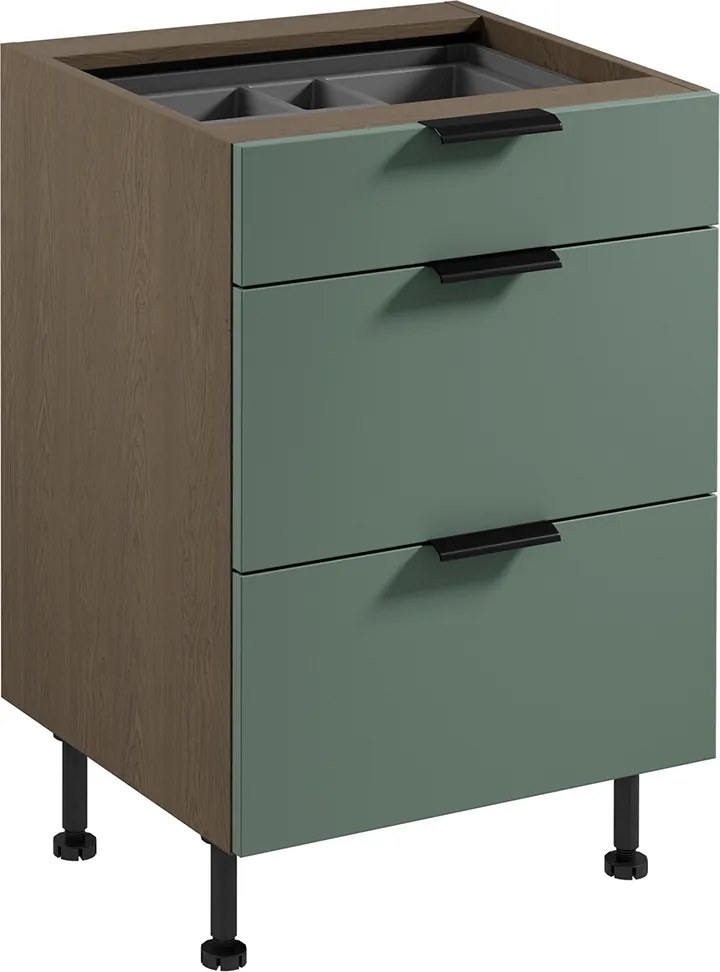 Kuchyňská linka SORENTO bg | 330 cm | baltic/zelená