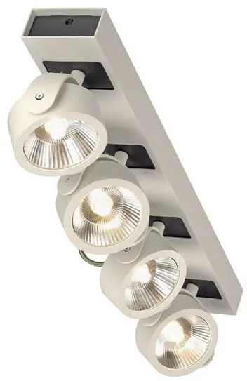 KALU LED IV nástěnná matná černá 230V LED 4x10W 24° 3000K - BIG WHITE - Profesional