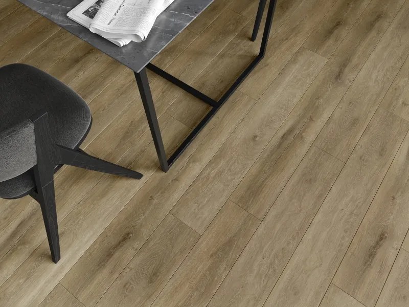 Mexen Clermont vzorek vinylových panelů SPC 6,5 mm, podložka IXPE 1,5 mm, 4 V-Fuga, Dub - F1053-S