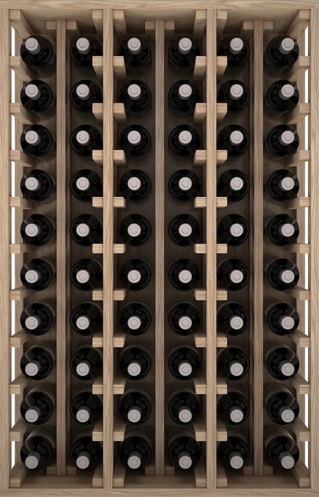 Expovinalia Regál na víno CANEDO V Materiál a odstín: Borovice s odstínem tmavý dub