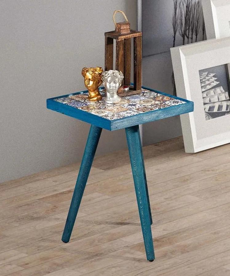 Casarredo - Komfort nábytek Konferenční stolek RYAN modrá