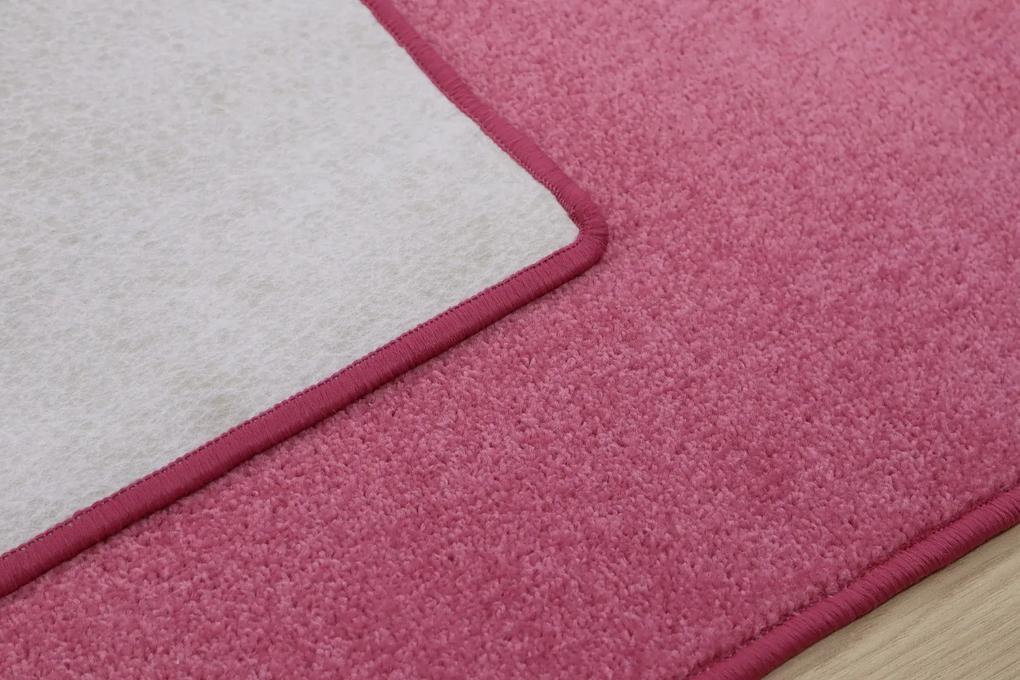 Vopi koberce Kusový koberec Eton růžový 11 - 160x240 cm