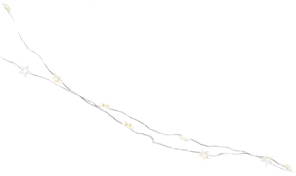 STAR LIGHTS LED Světelný řetěz drátěné hvězdy s USB 50 světel