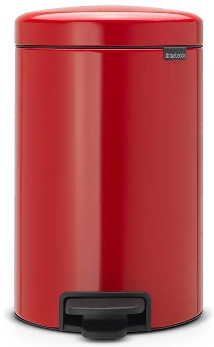 Brabantia Pedálový koš NewIcon 12L zářivě červená
