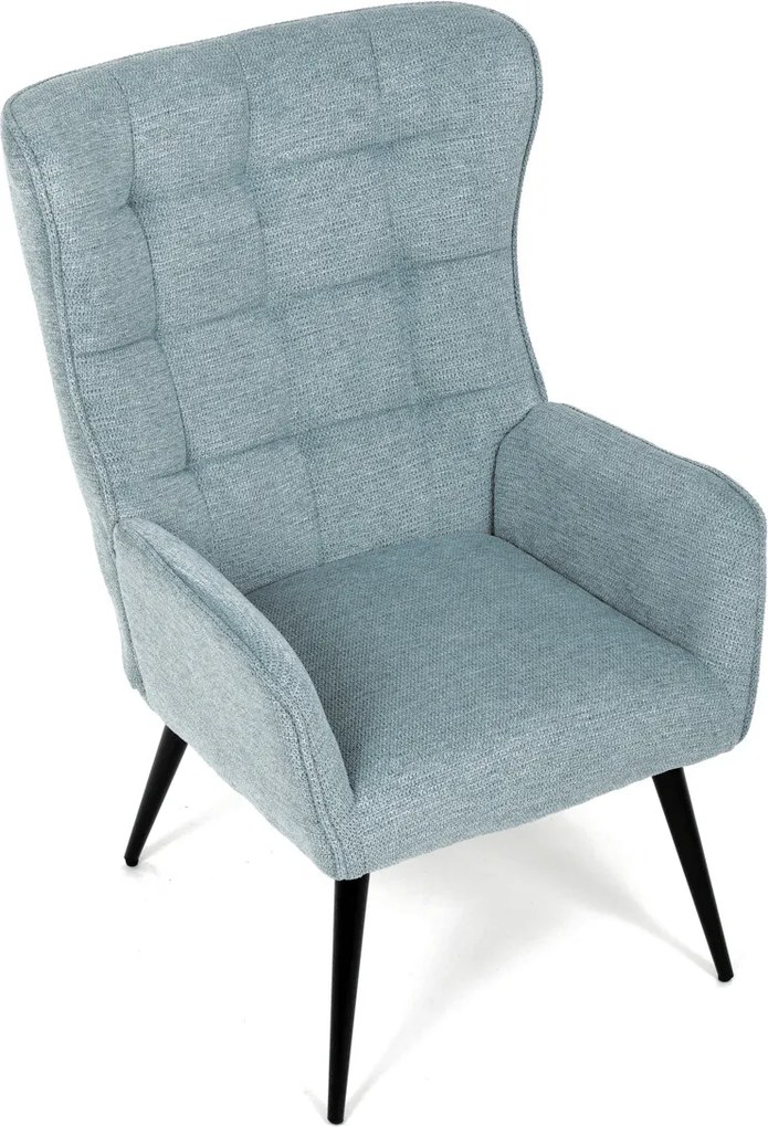 Relaxační křeslo ušák WIPPY - zelená látka