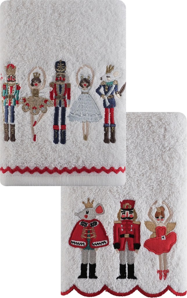 XXXLutz SADA RUČNÍKŮ PRO HOSTY, 40/60 cm, vícebarevná X-Mas - Sady ručníků - 006792017301