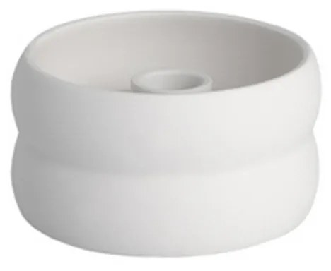 Keramický svícen Bolmen Mini White 11 cm Storefactory Scandinavia