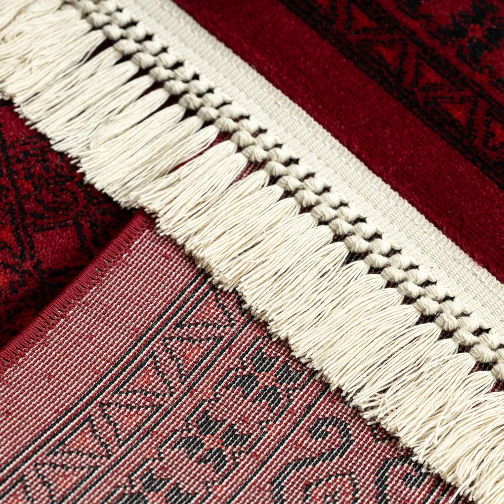 Dywany Łuszczów, Kusový koberec Orient 2958 vínový, 150x230, červená, kancelář