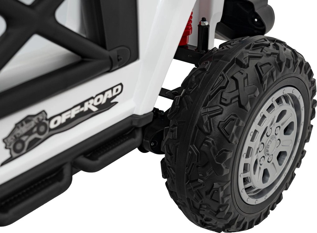 Ramiz Dětské elektrické auto OFF ROAD Speed Bílé