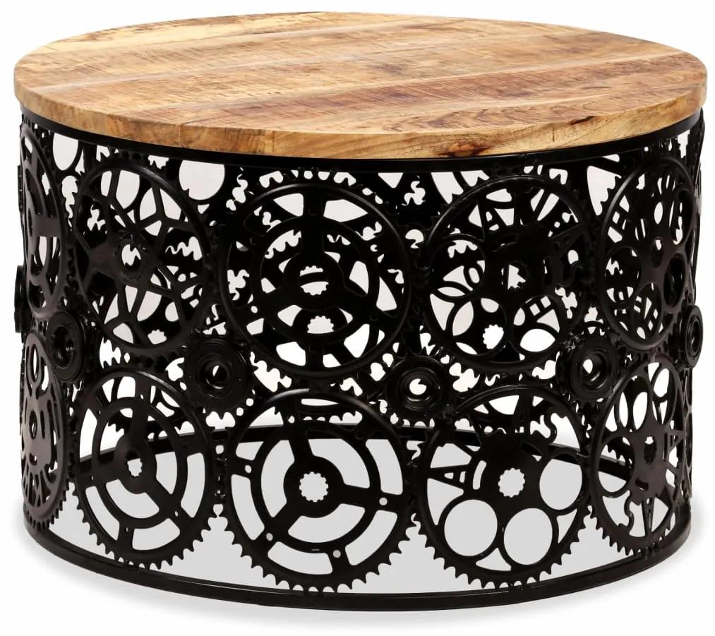 Konferenční stolek z masivního mangovníkového dřeva 60 x 40 cm,  245375