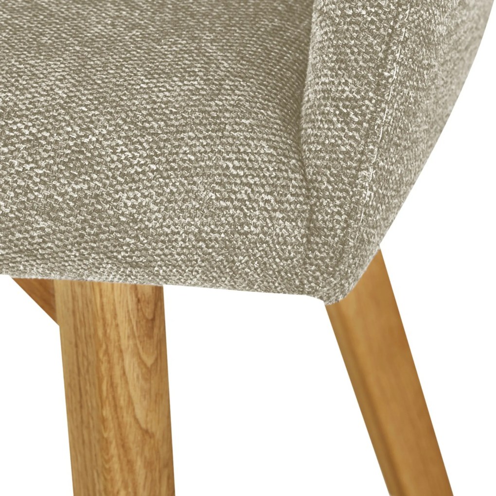 Sconto Jídelní židle JACKSON cappuccino/dub