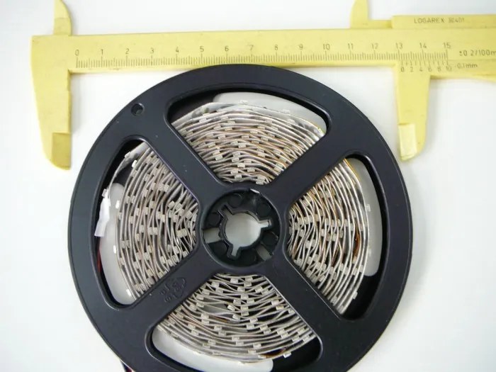 T-LED LED pásek 4,8W/m 12V bez krytí IP20 Economy Barva světla: Teplá bílá 07146