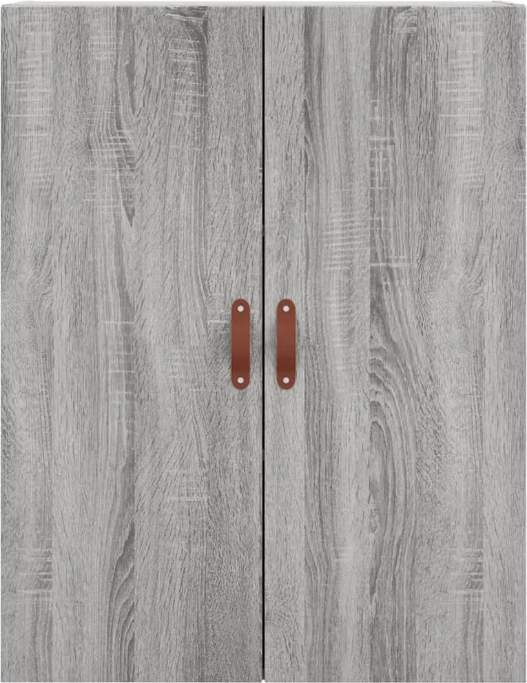 Skříň highboard šedá sonoma 69,5 x 34 x 180 cm kompozitní dřevo 3195825
