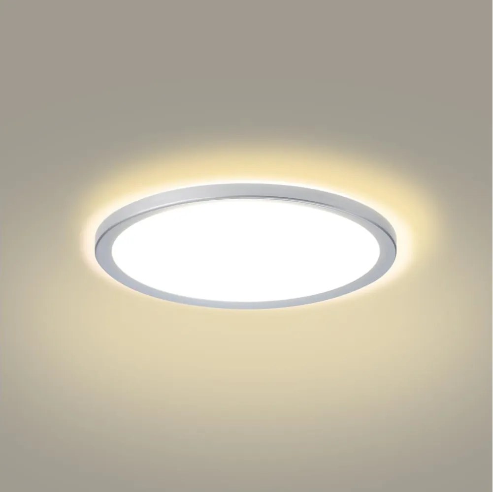 Brilagi - LED Koup. str. svít. ULTRA SLIM LED/18W/230V pr. 30 cm stříbrná IP54