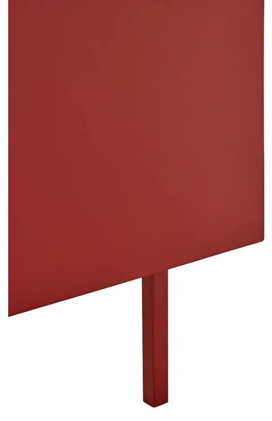 Tmavě červený televizní stolek Teulat Arista
