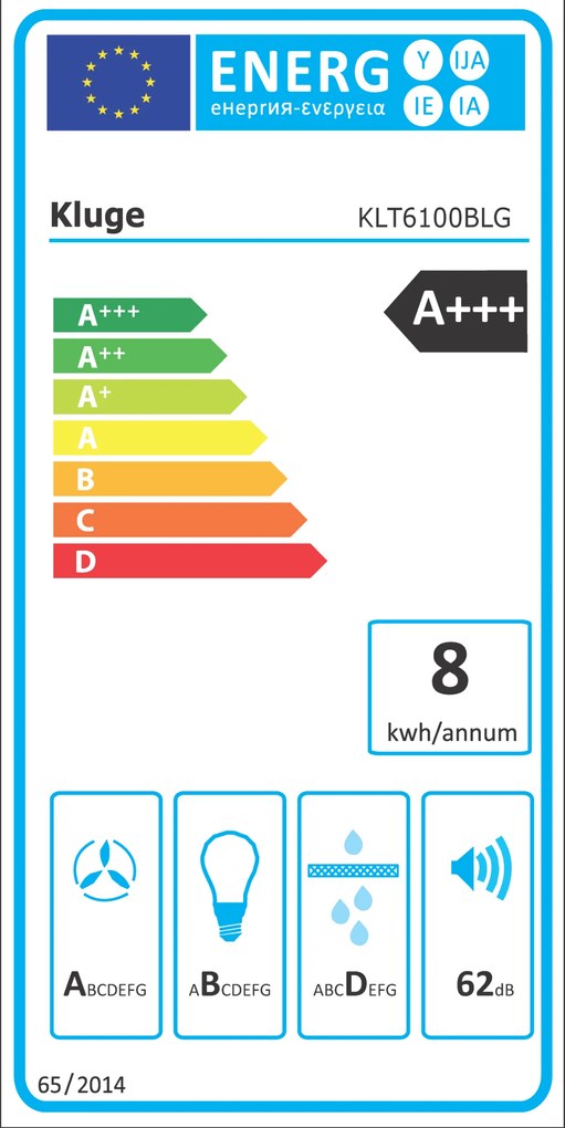 Kluge Odsavač par Kluge KLT6100BLG