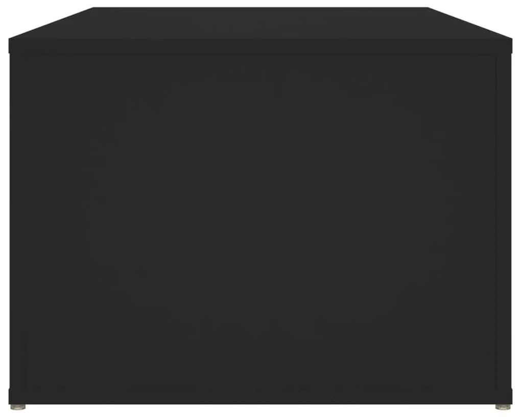 Konferenční stolek černý 100x50x36 cm kompozitní dřevo - Default Title