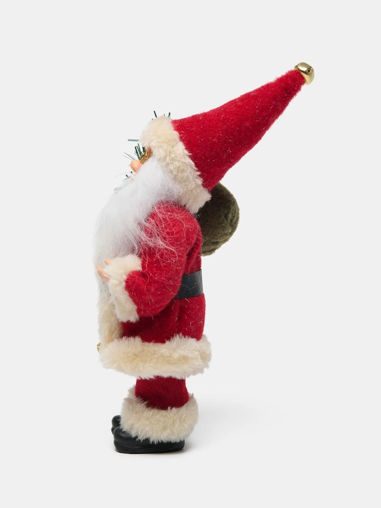 Sinsay - Stojící vánoční dekorace ve tvaru Santa Clause - červená