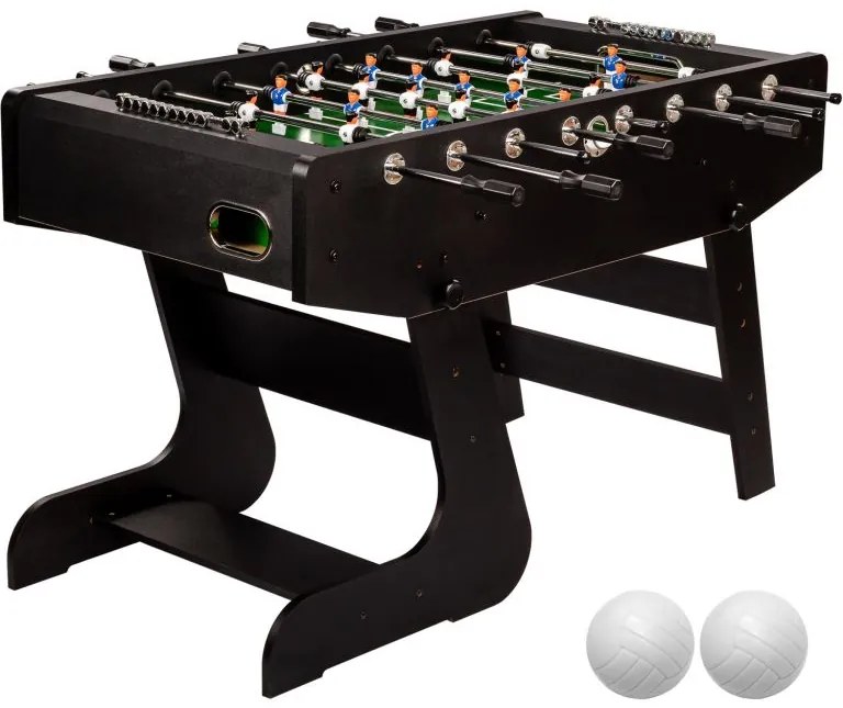 GAMESPLANET Stolní fotbal LIVERPOOL, 141x125x89 cm černý