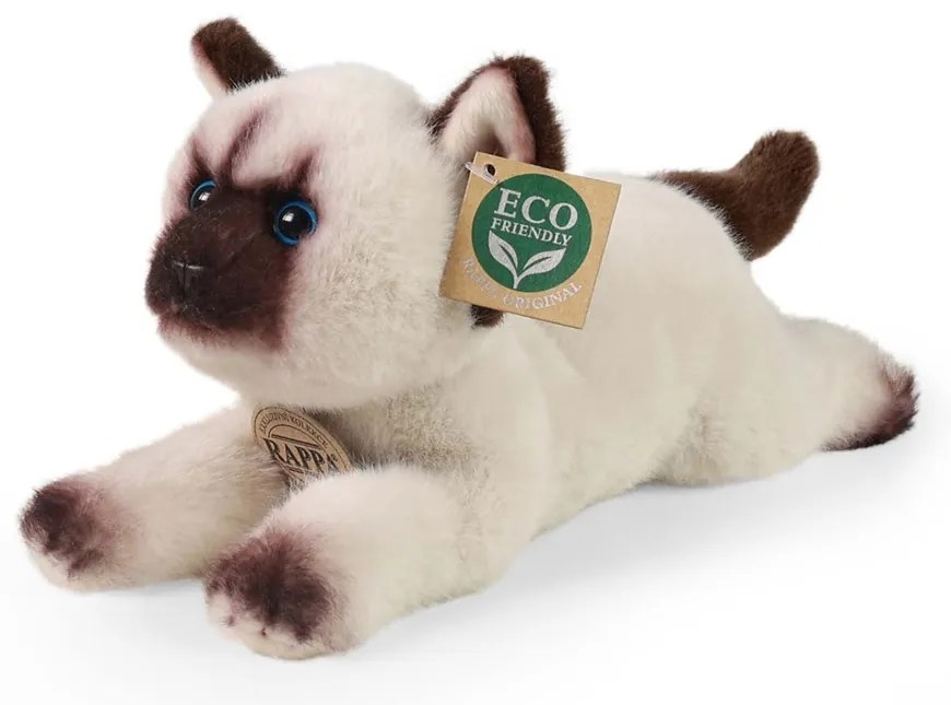 Rappa Plyšová kočka ležící himalájská 20 cm ECO-FRIENDLY