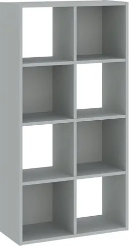 Regál Sinde 2x4, šedá