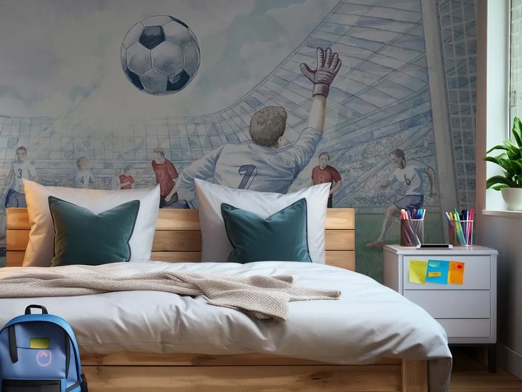 Nástěnný mural FOTBAL do dětského pokoje