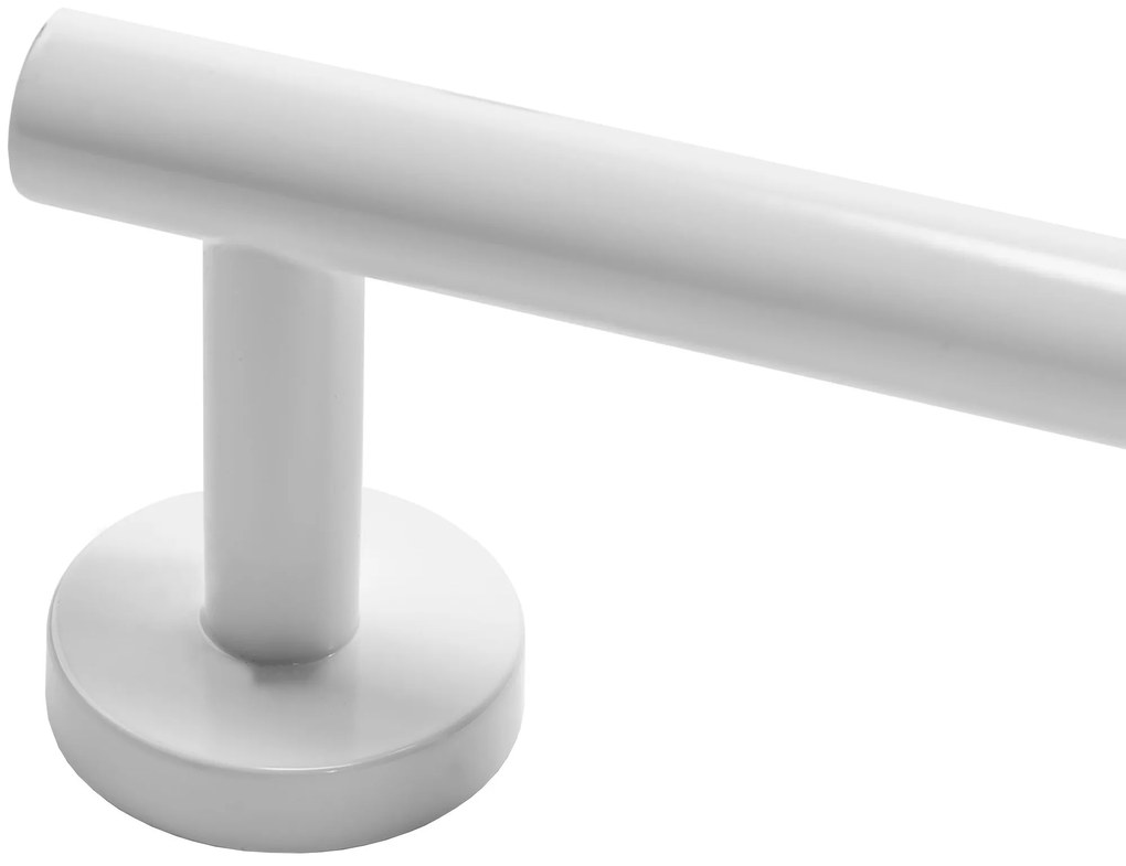 Rea, koupelnový držák na ručníky 50cm 322232B, bílá, REA-77084