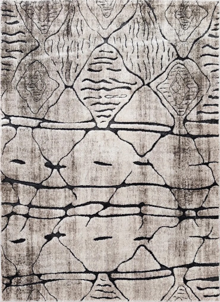 BE Koberec Miami 127 BEIGE - béžový obdélníkový Rozměr: 40x60 cm
