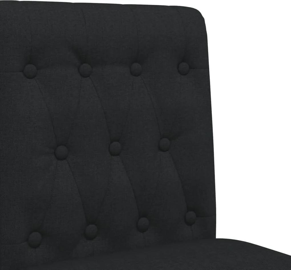 vidaXL Barové židle 2 ks masivní kaučukové dřevo a textil [4006219] Barva: krémová