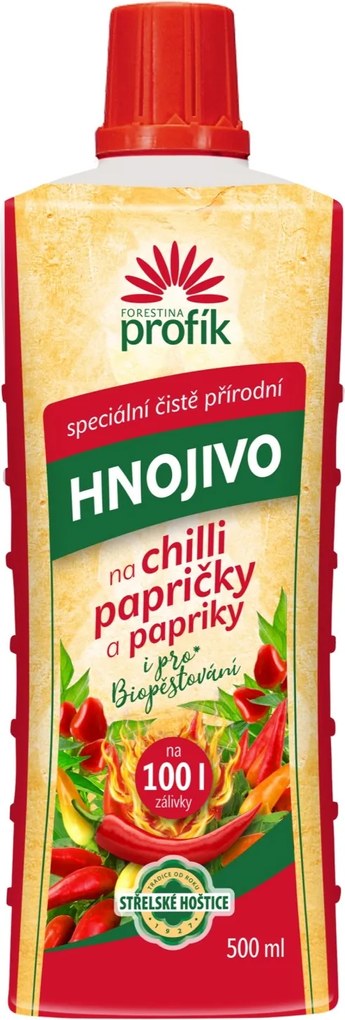Profík Hnojivo na chilli papričky a papriky 500 ml