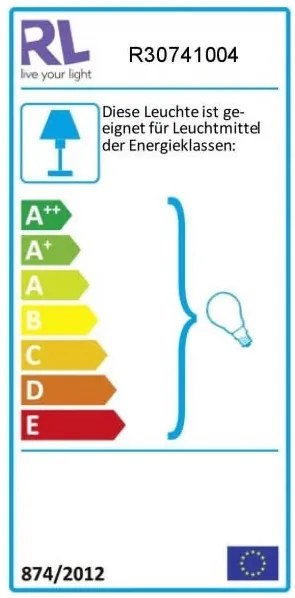 Lustr Vita, stará mosaz/jantarové sklo